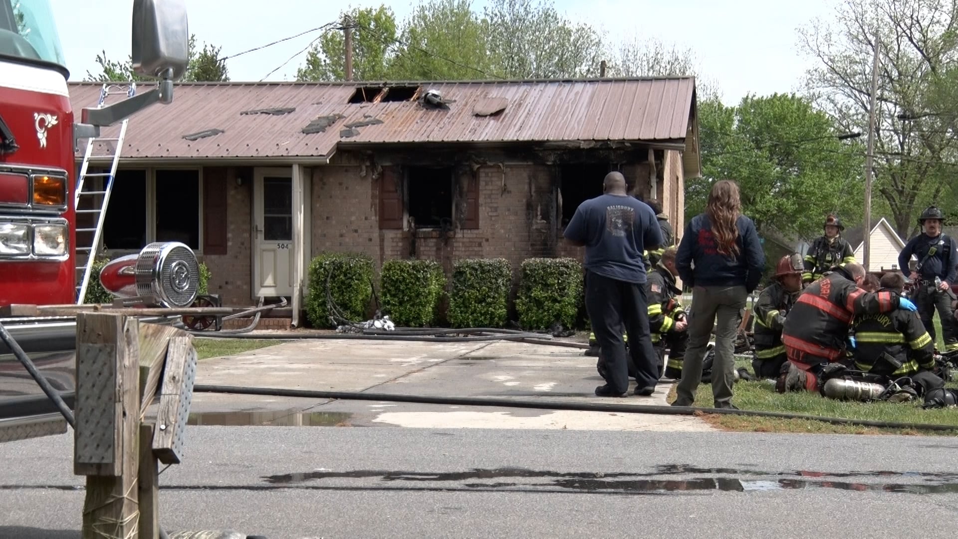 Child, man killed in Rowan County house fire