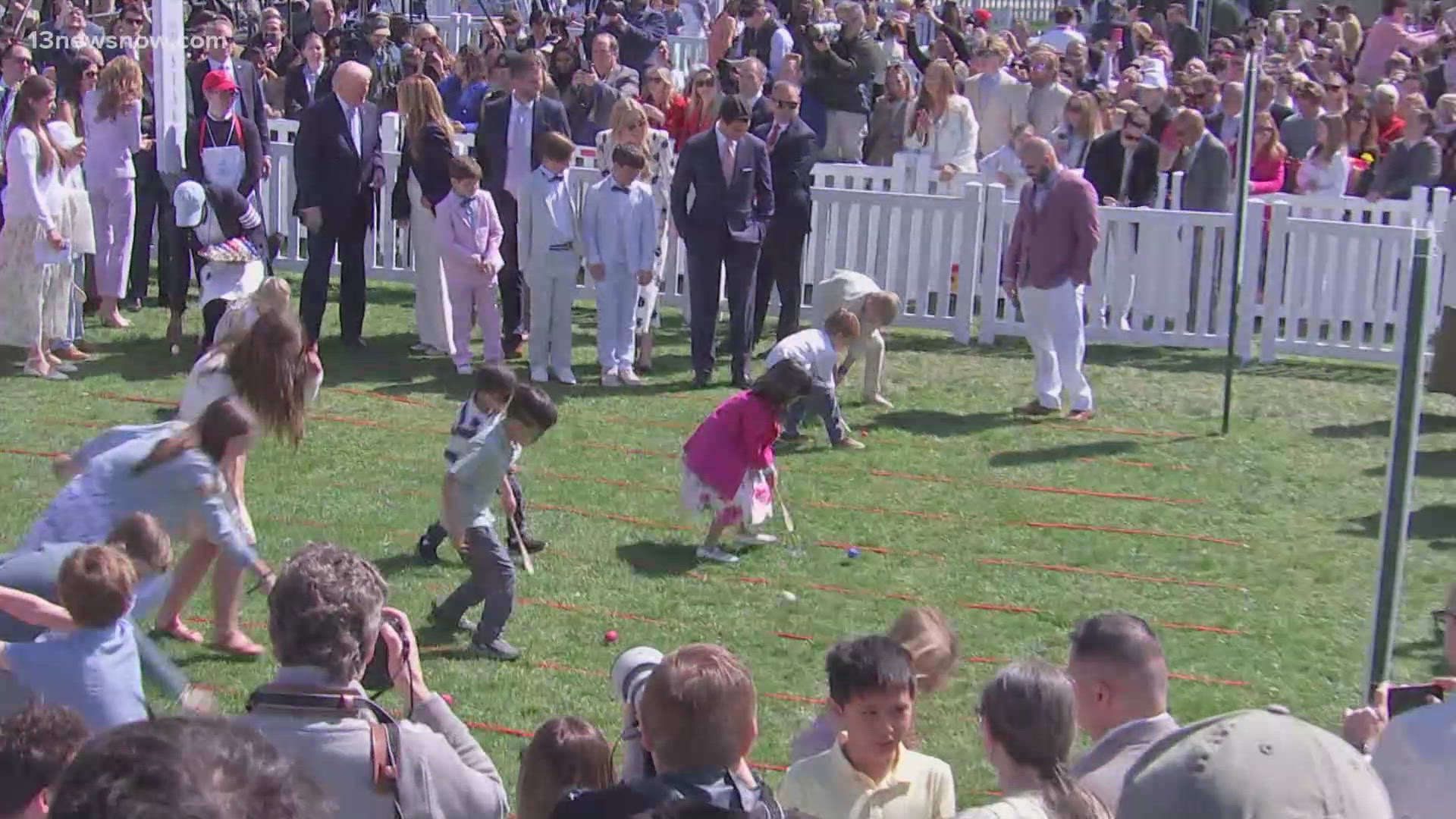 White House hosts annual Easter egg roll