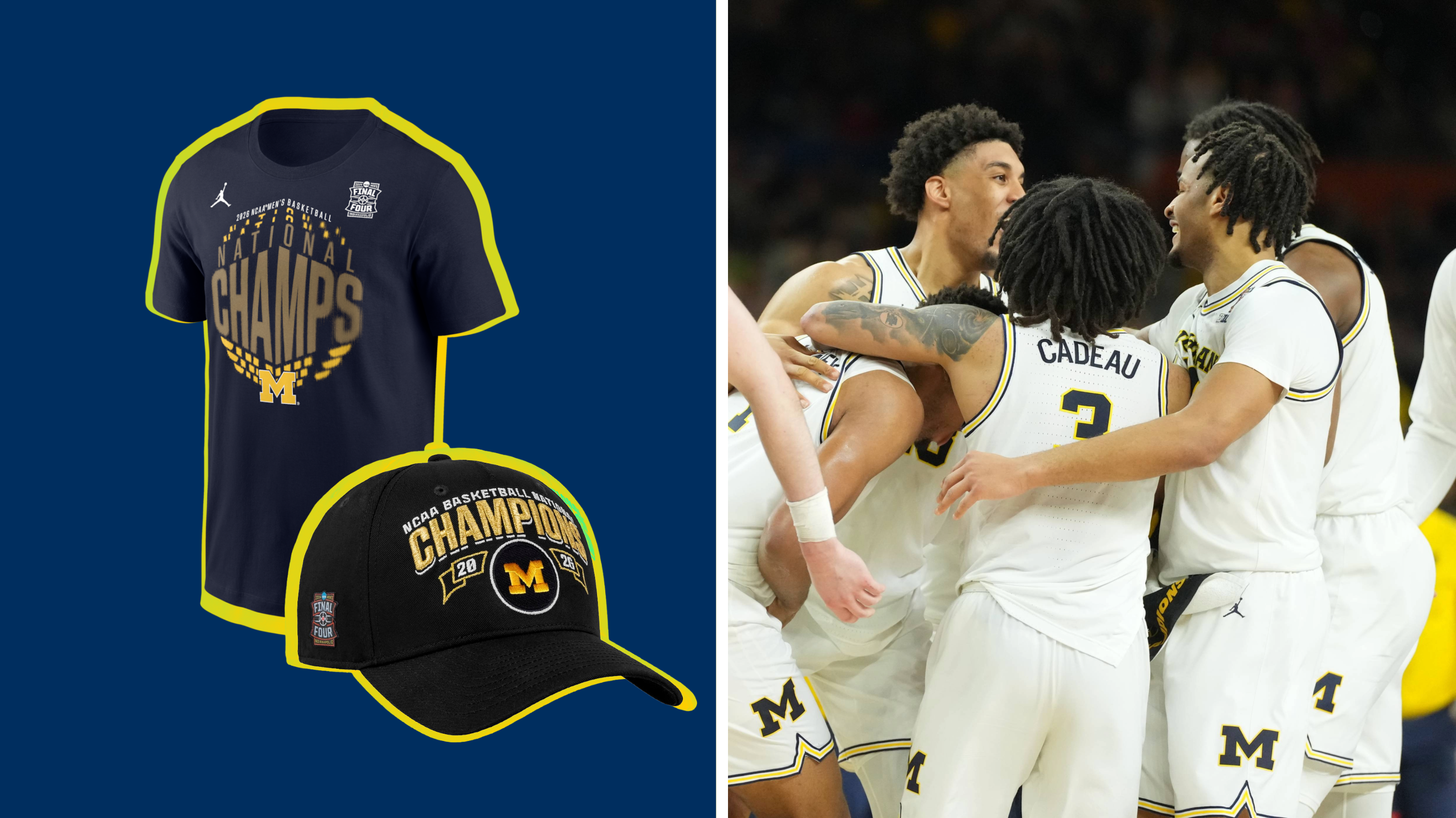The Michigan Wolverines are national champs, shop 2026 NCAA ...