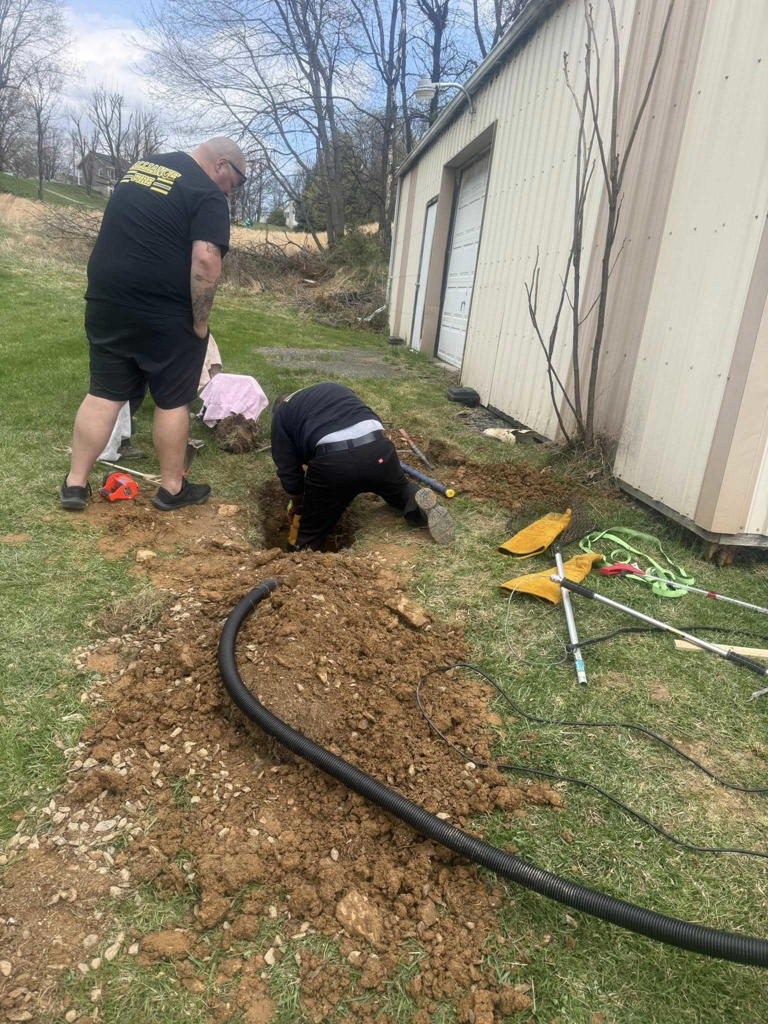 Red Lion firefighters rescue 5 baby foxes stuck in drainage pipe