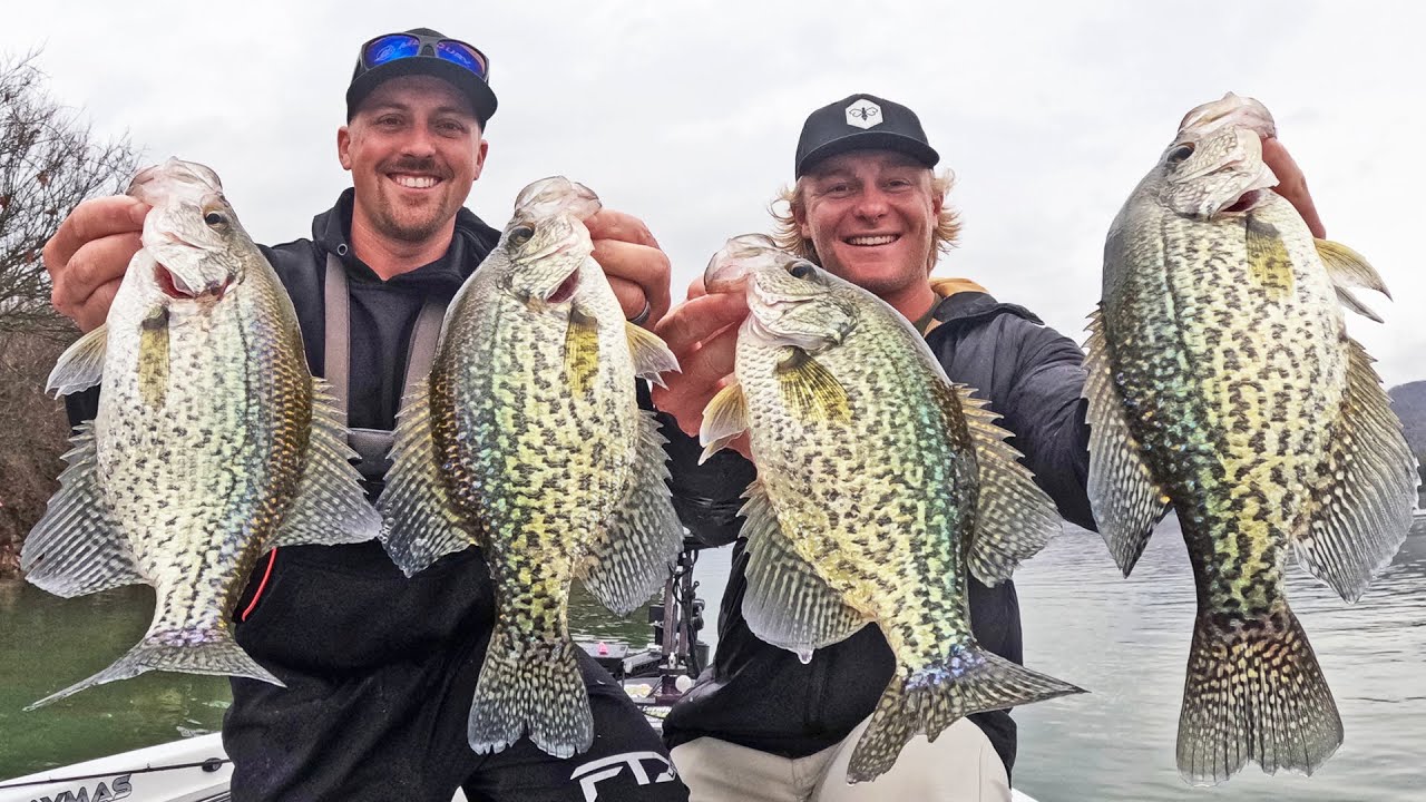 How to catch more crappie in river current