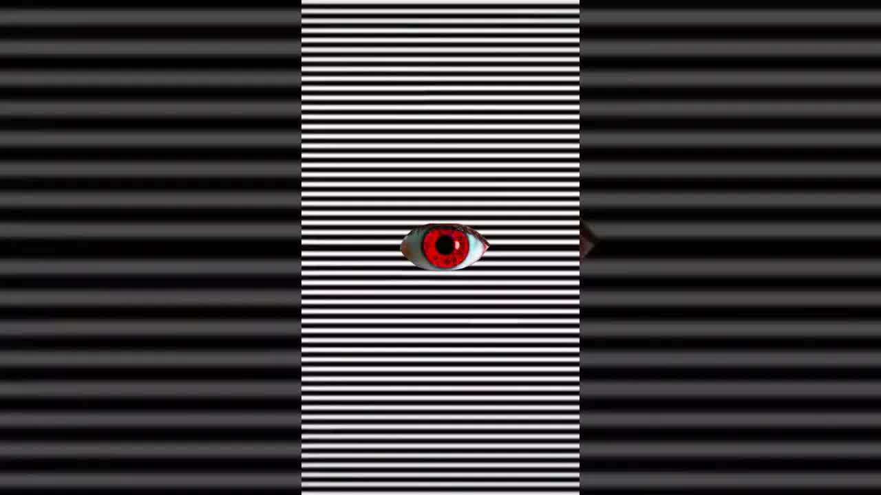 Why staring at this red eye changes what everything else looks like