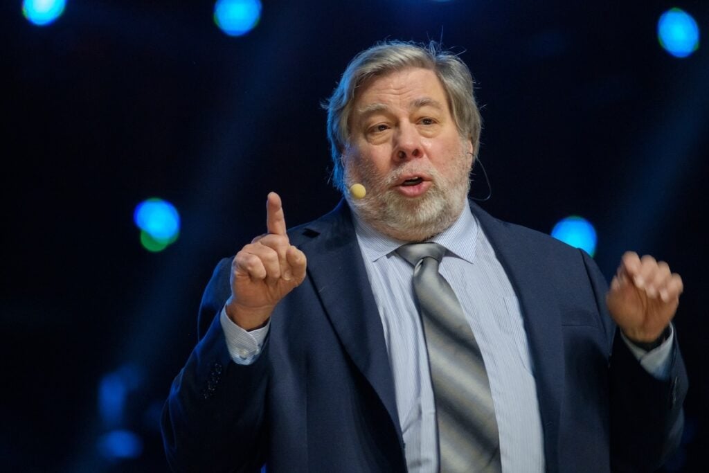Steve Wozniak's early experience at HP invoked by Coinbase CEO Brian ...