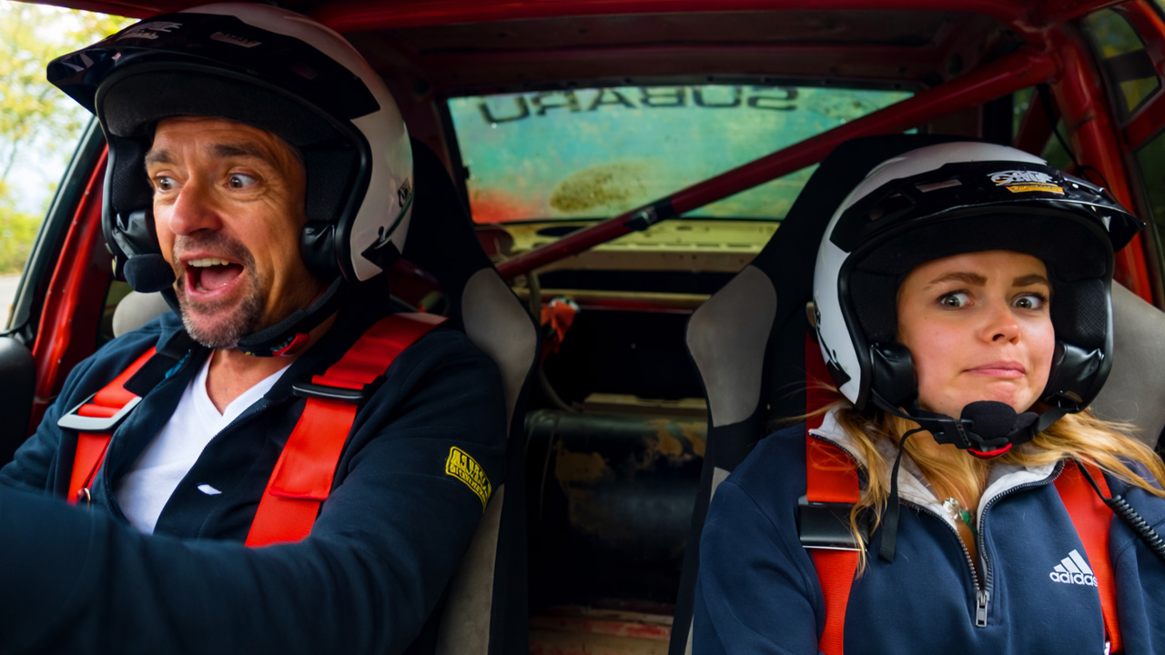 Can Richard Hammond teach his daughter rally driving?