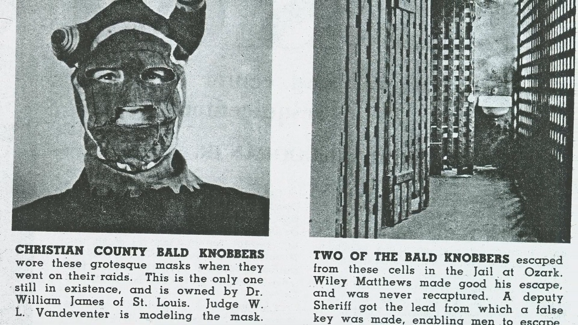 This video shows the vigilantes who dragged men from jail at night