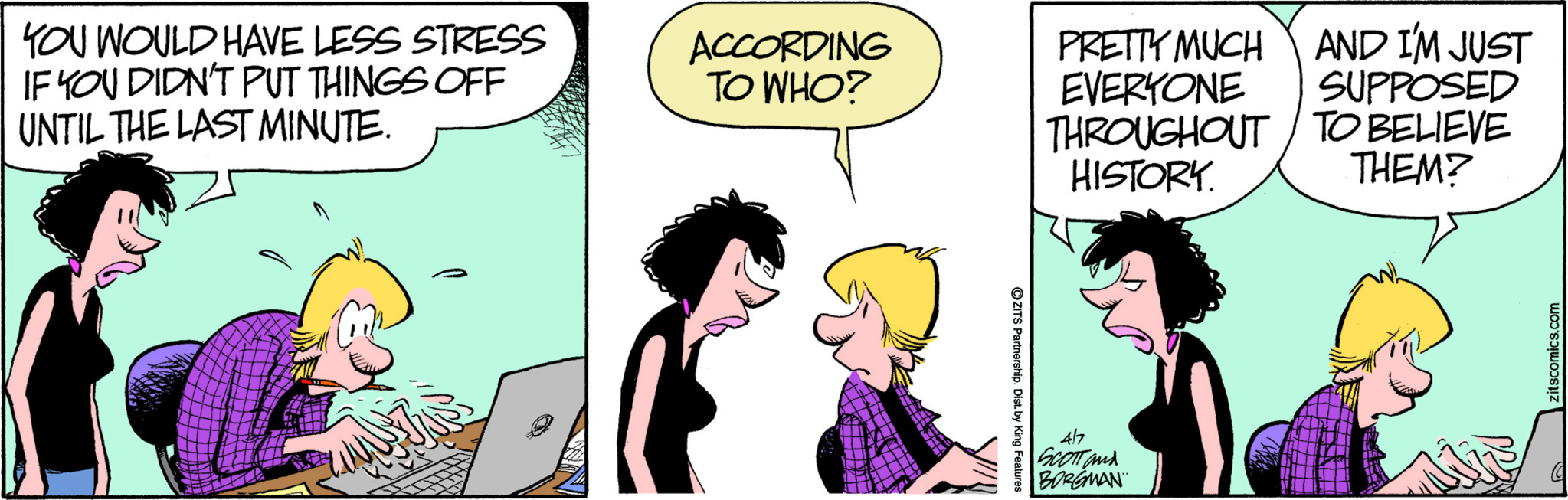 Zits by Jerry Scott and Jim Borgman