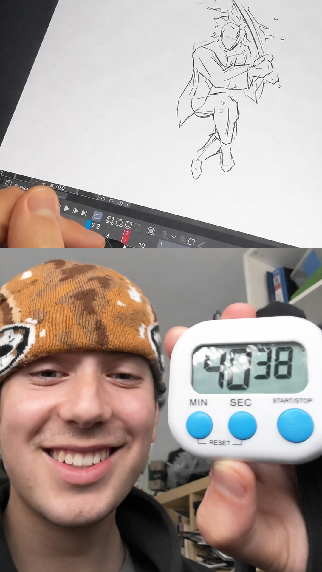 Is one hour enough for pro level animation?