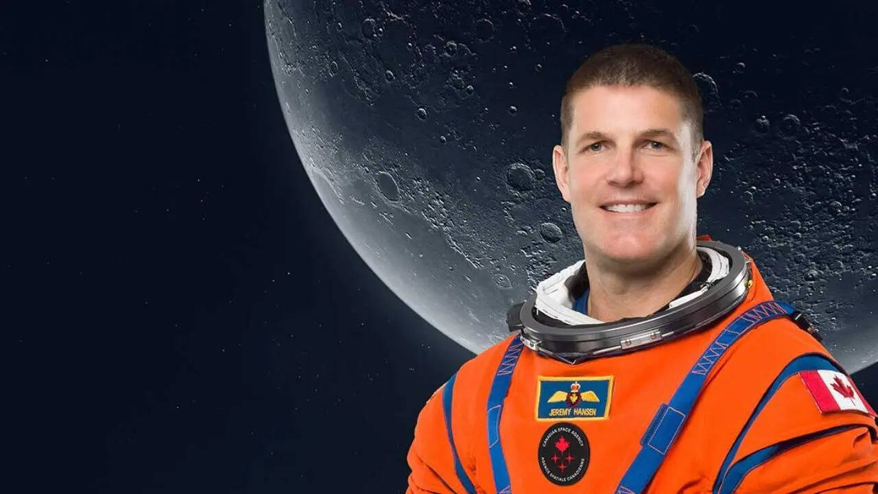 NASA's Artemis II mission: Crew honours Jeremy Hansen with 'astronaut ...