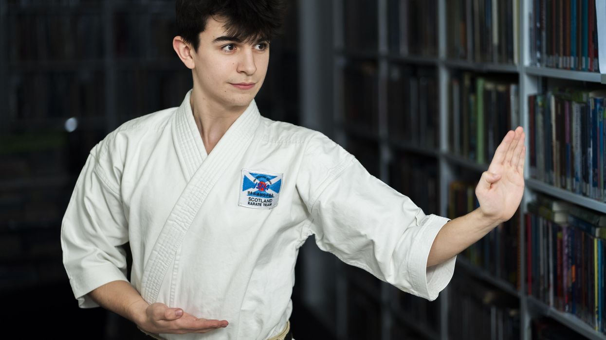 Boy who had collapsed lungs as child wins karate medal at world ...
