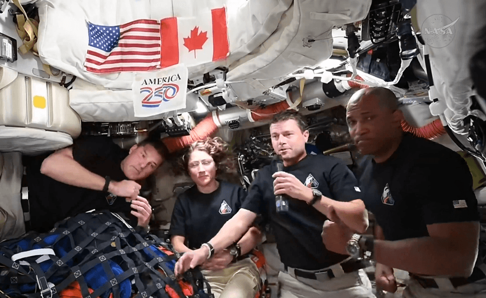 'No words to describe what we're looking at!' Artemis II crew reveal ...
