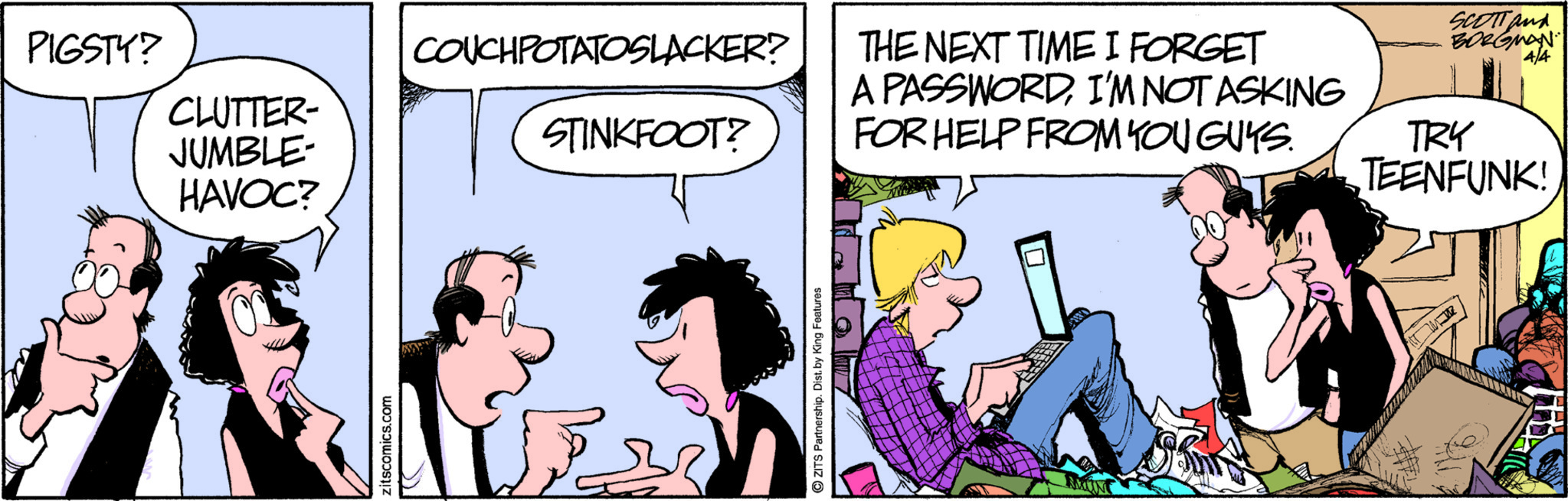 Zits by Jerry Scott and Jim Borgman