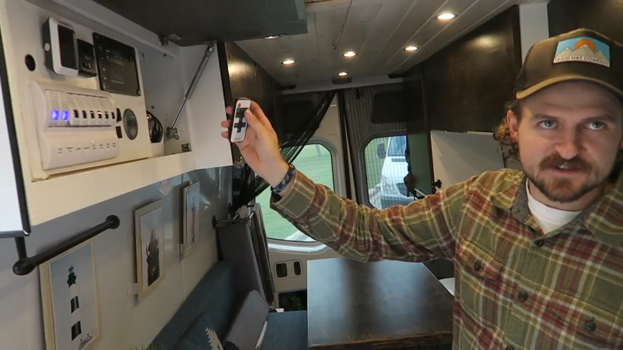 This custom van build has features most people miss