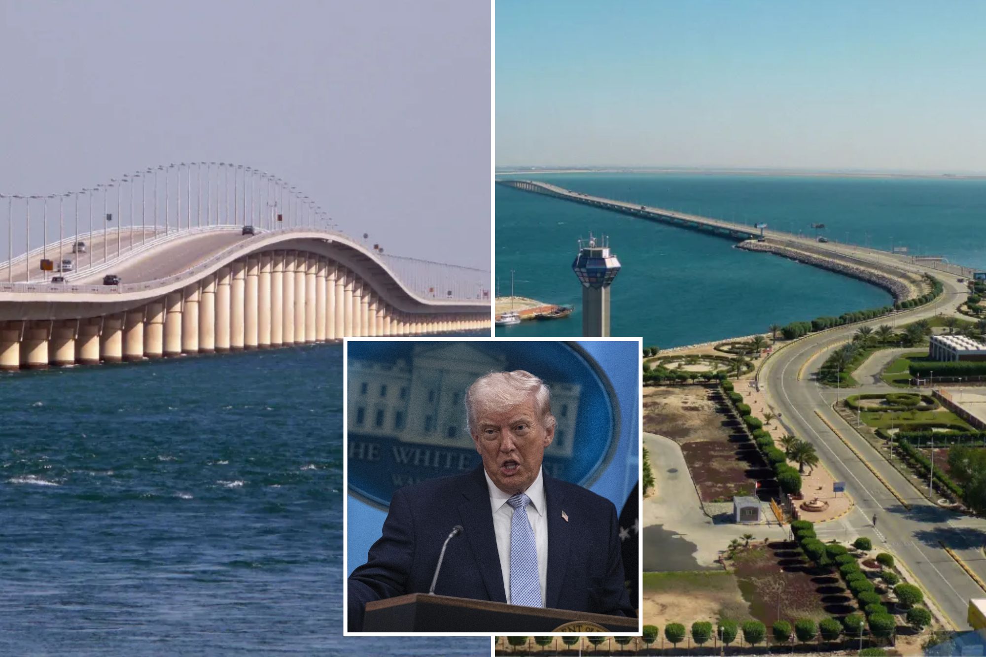 Vital 15-mile bridge linking Saudi Arabia to Bahrain closed over ...
