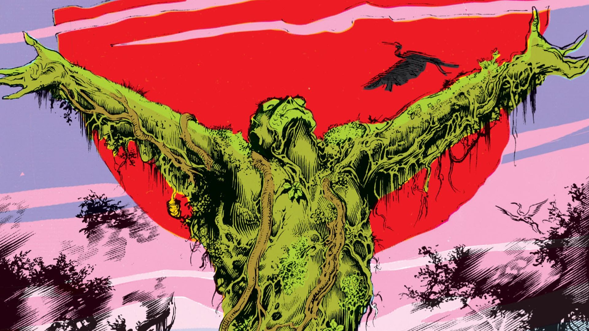 Swamp Thing officially revealed for horror series crossover event