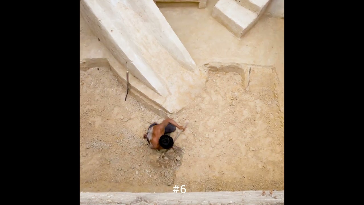 Watch him dig an epic hidden room from scratch!