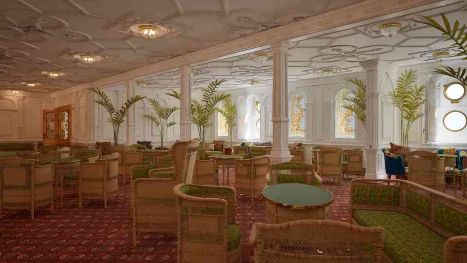 This video shows what $4,000 bought you on Titanic in 1912