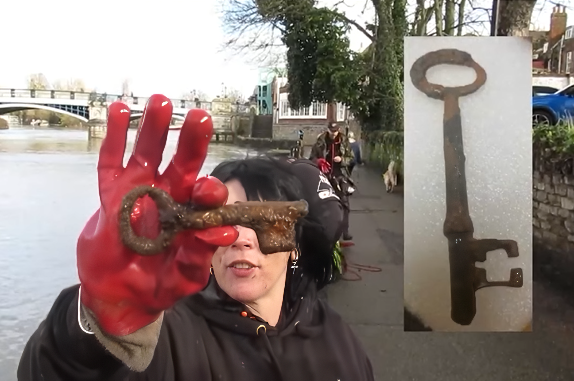 Magnet fishing for rare and mysterious finds in the River Thames