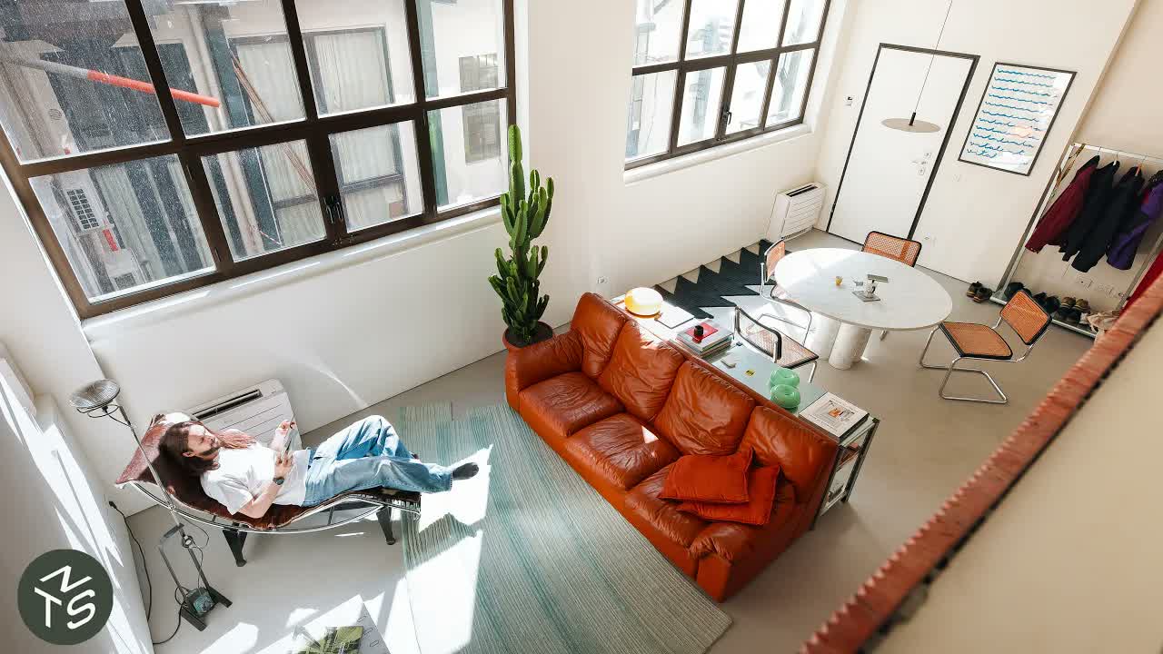 Office before, home after – 45sqm / 484sqft Milan transformation