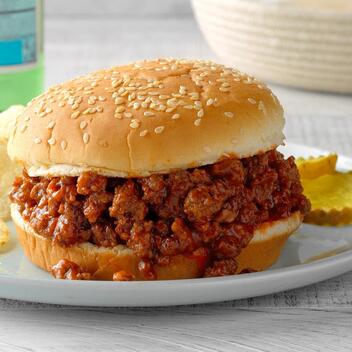 Sloppy Joes sandwiches