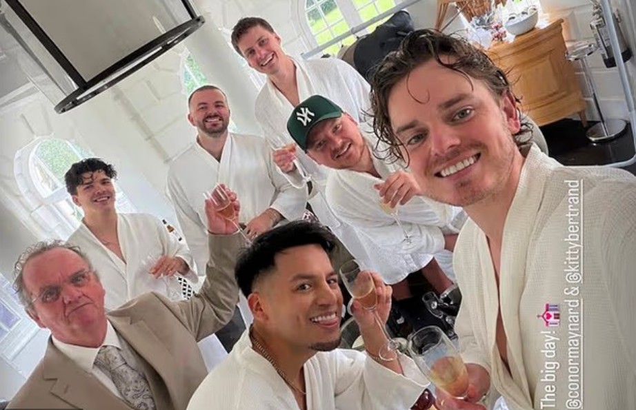 Inside Conor Maynard’s wedding amid Traitors paternity row