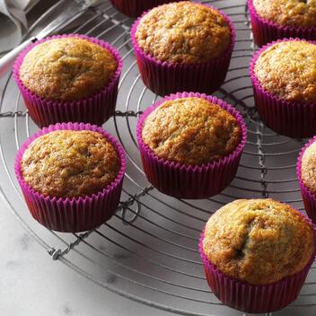 Basic banana muffins