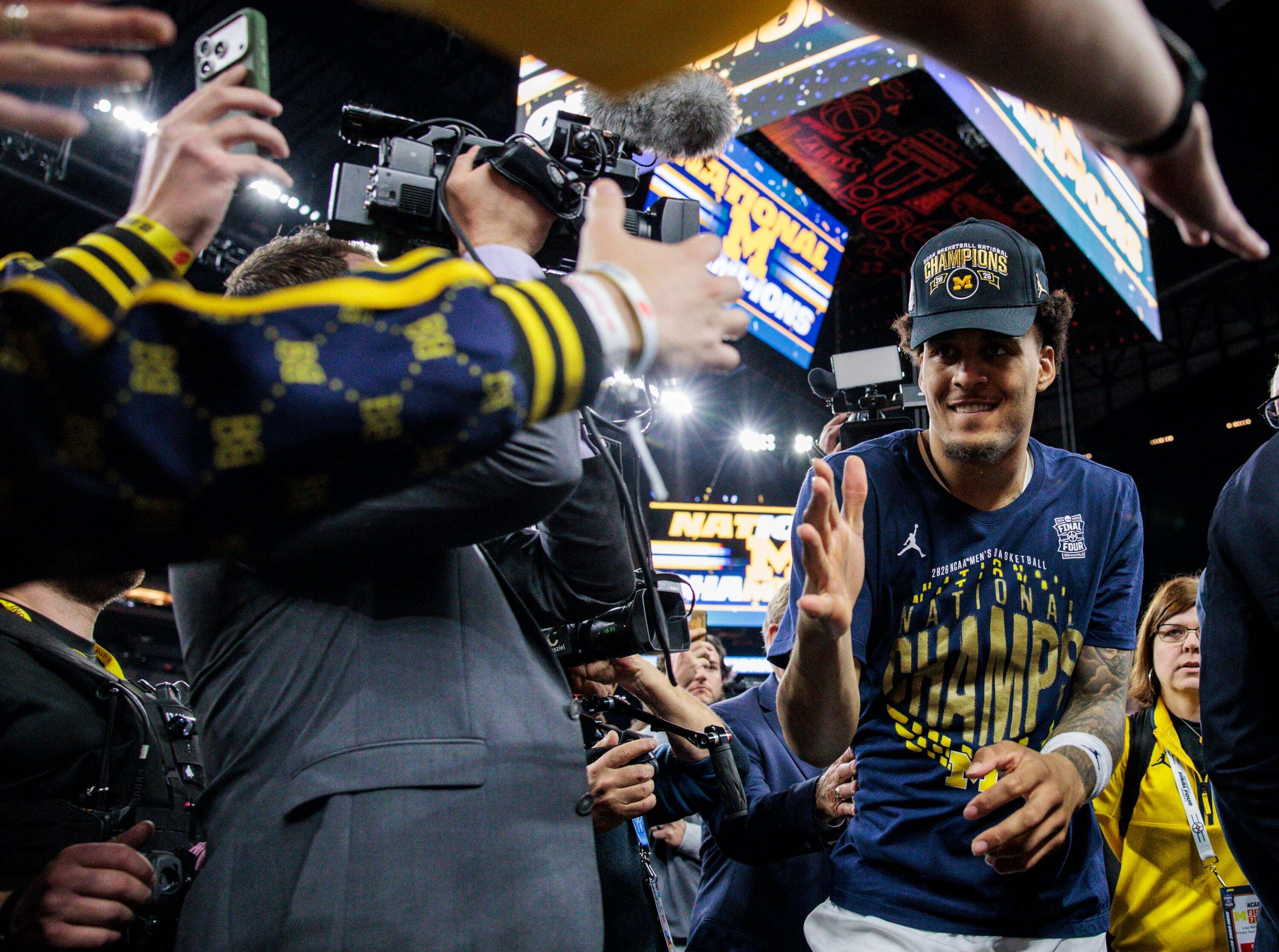 Michigan’s Elliot Cadeau had the answers against UConn, and for any ...
