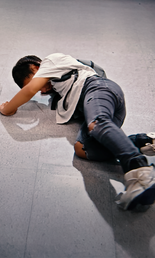 This poor kid is shamed for having old shoes