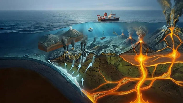 Scientists find the secret gold factory beneath the Kermadec Islands ...