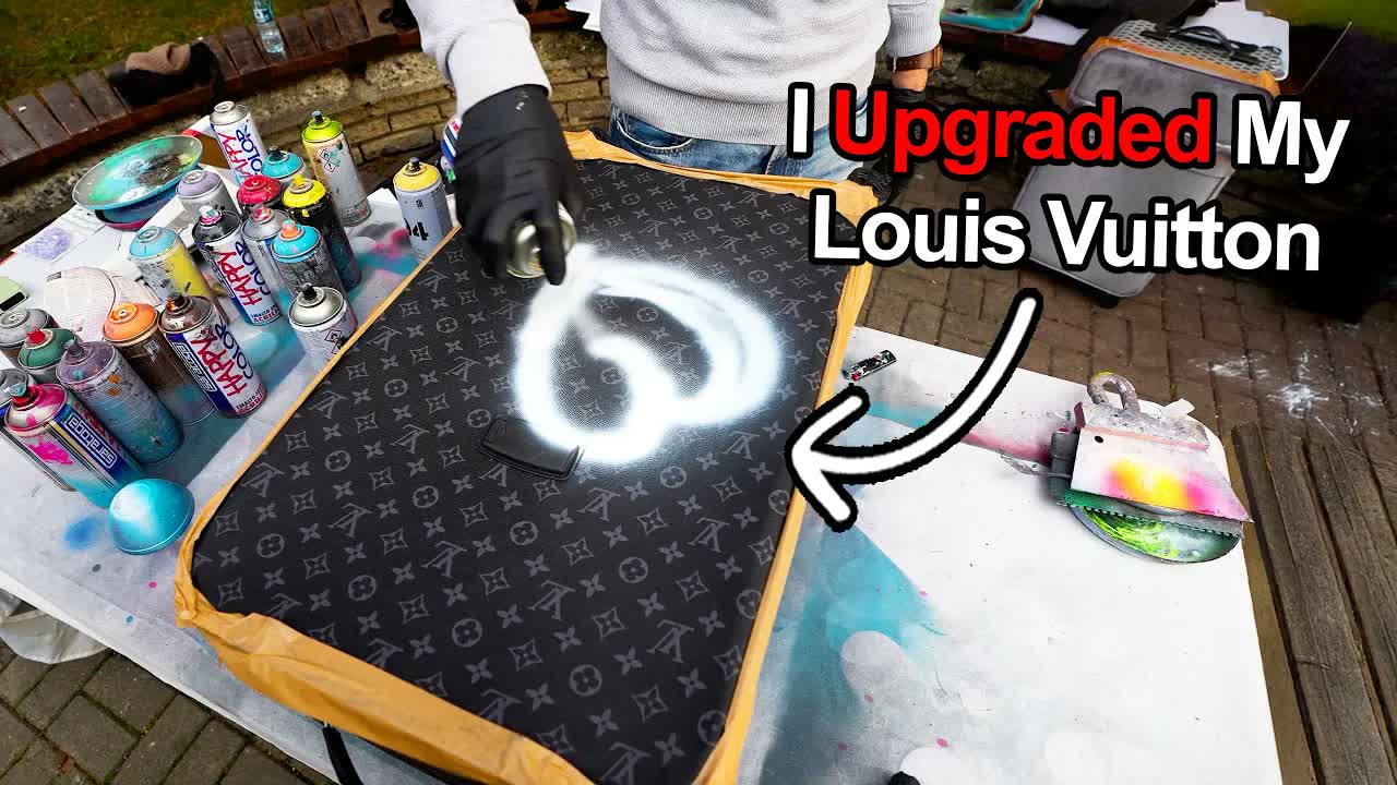 I trusted a street artist with my designer luggage… this happened