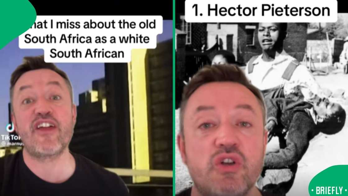 White South African man shared an emotional reflection on struggle ...
