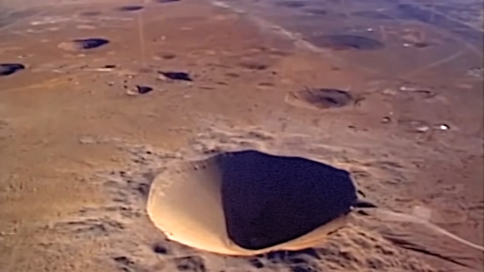 Why NASA sent astronauts into a nuclear bomb crater before the moon