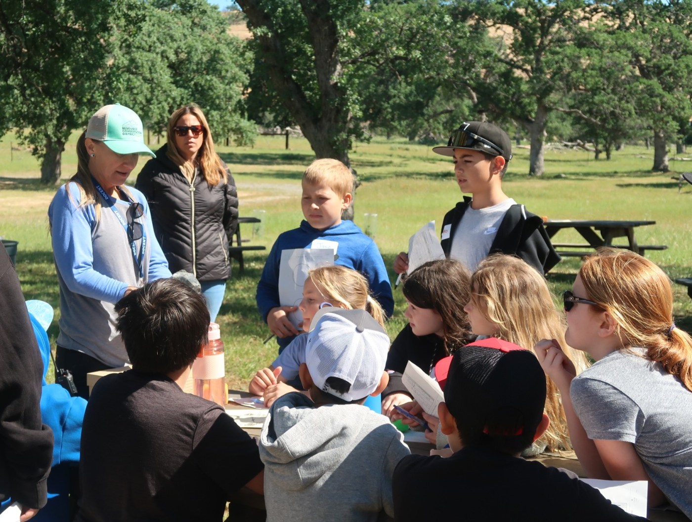Learning 'rocks' at Dye Creek Preserve