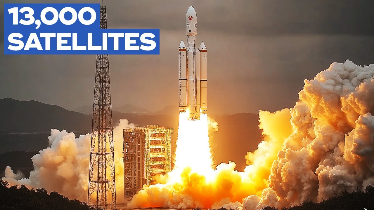 China’s 13,000 satellite mega constellation could challenge Starlink in ...
