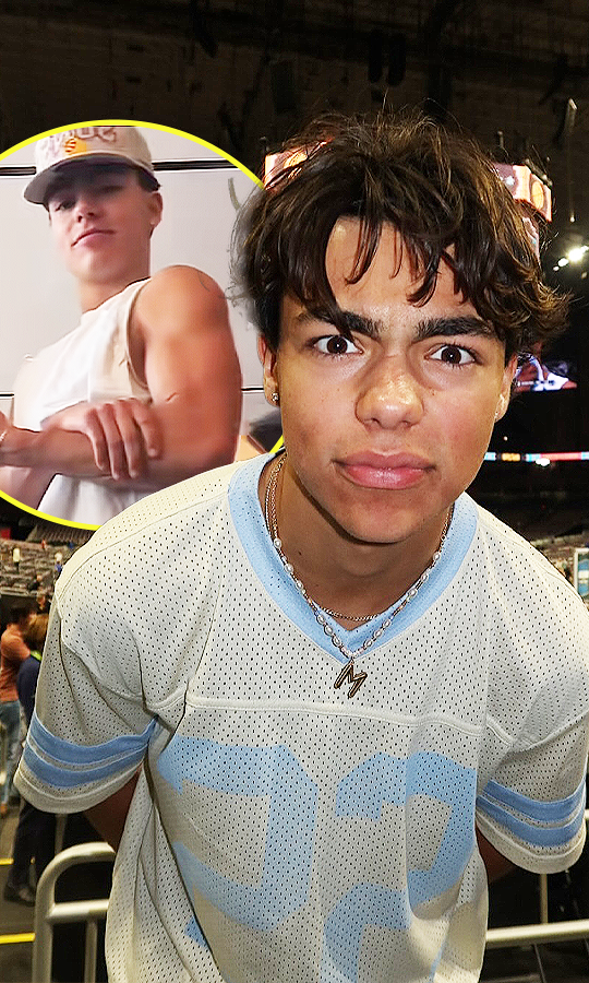 Malachi Barton reveals big gym day