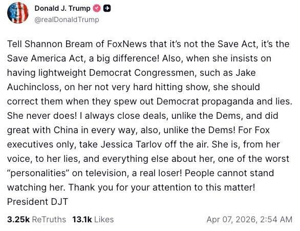 Donald Trump turns on his beloved Fox News as he demands 'loser ...