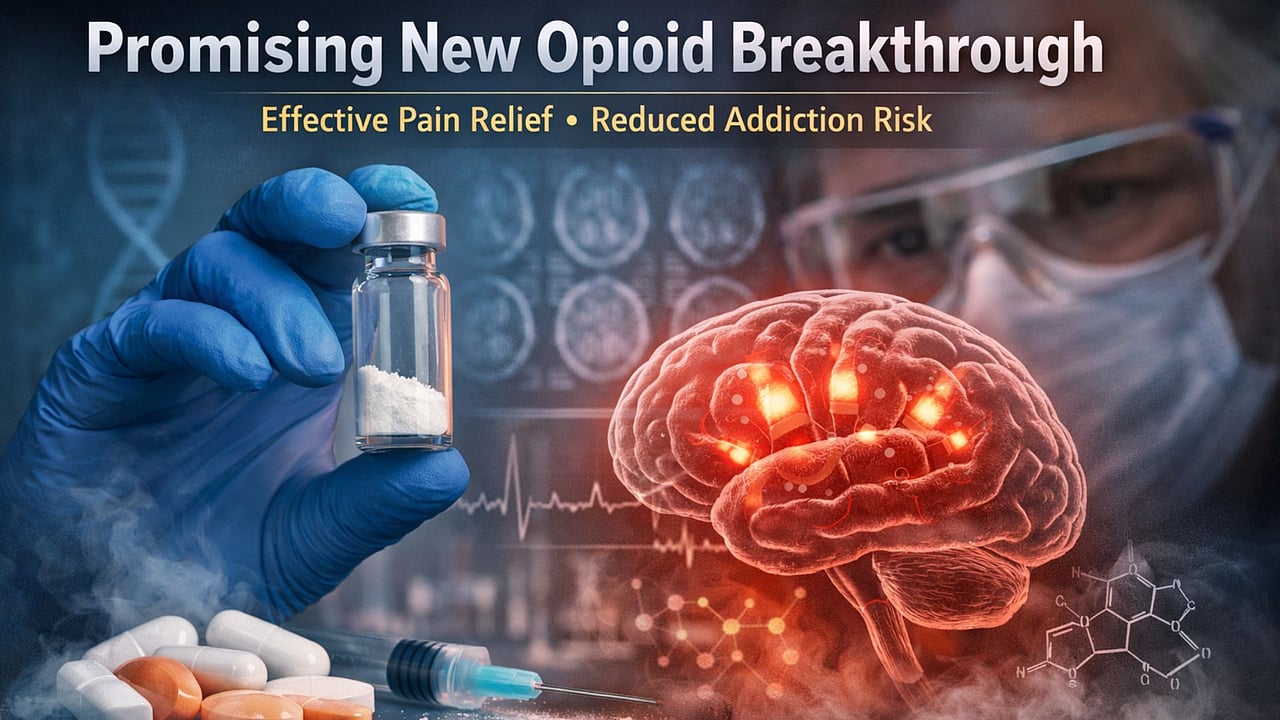 A new opioid without the usual risks? NIH discovery offers hope for ...