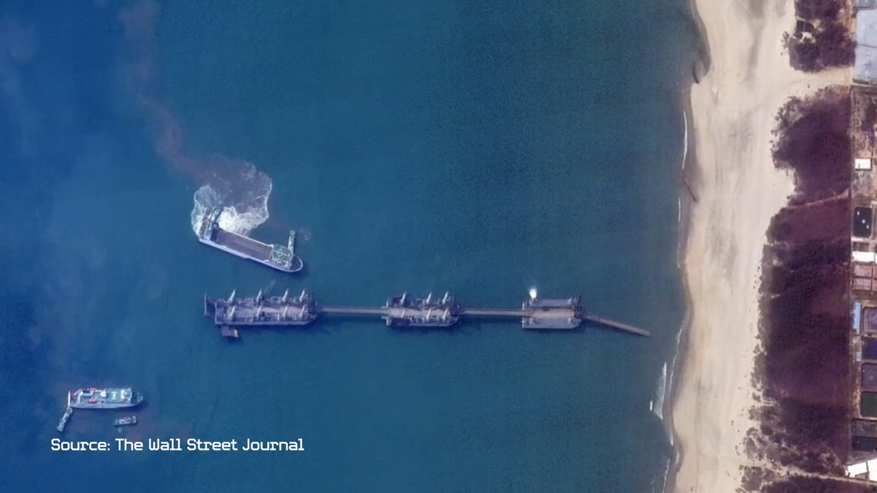 Watch how satellites show China preparing to strike Taiwan