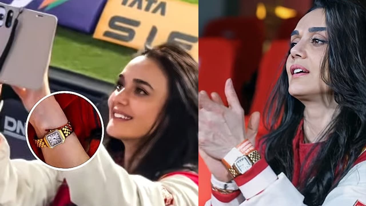 IPL 2026: Punjab Kings co-owner Preity Zinta flaunts Rs 35 lakh watch ...