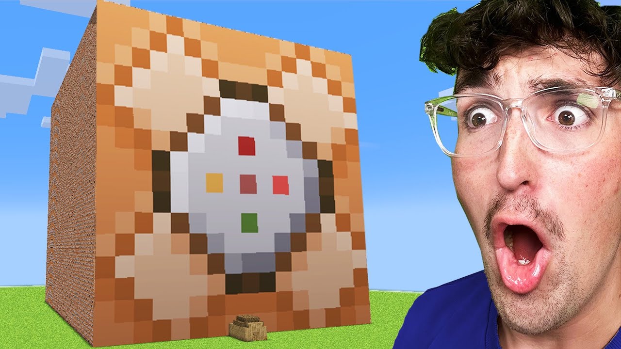 Shatter every Minecraft record using over 1.4 million command blocks