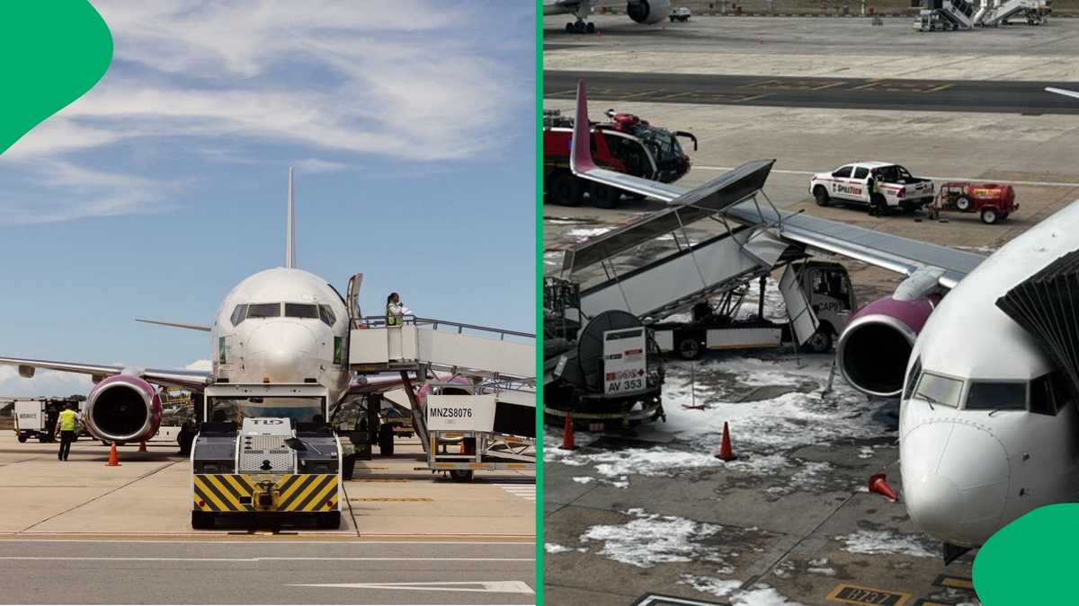 'Taxi of the sky': FlySafair plane incident at Cape Town International ...