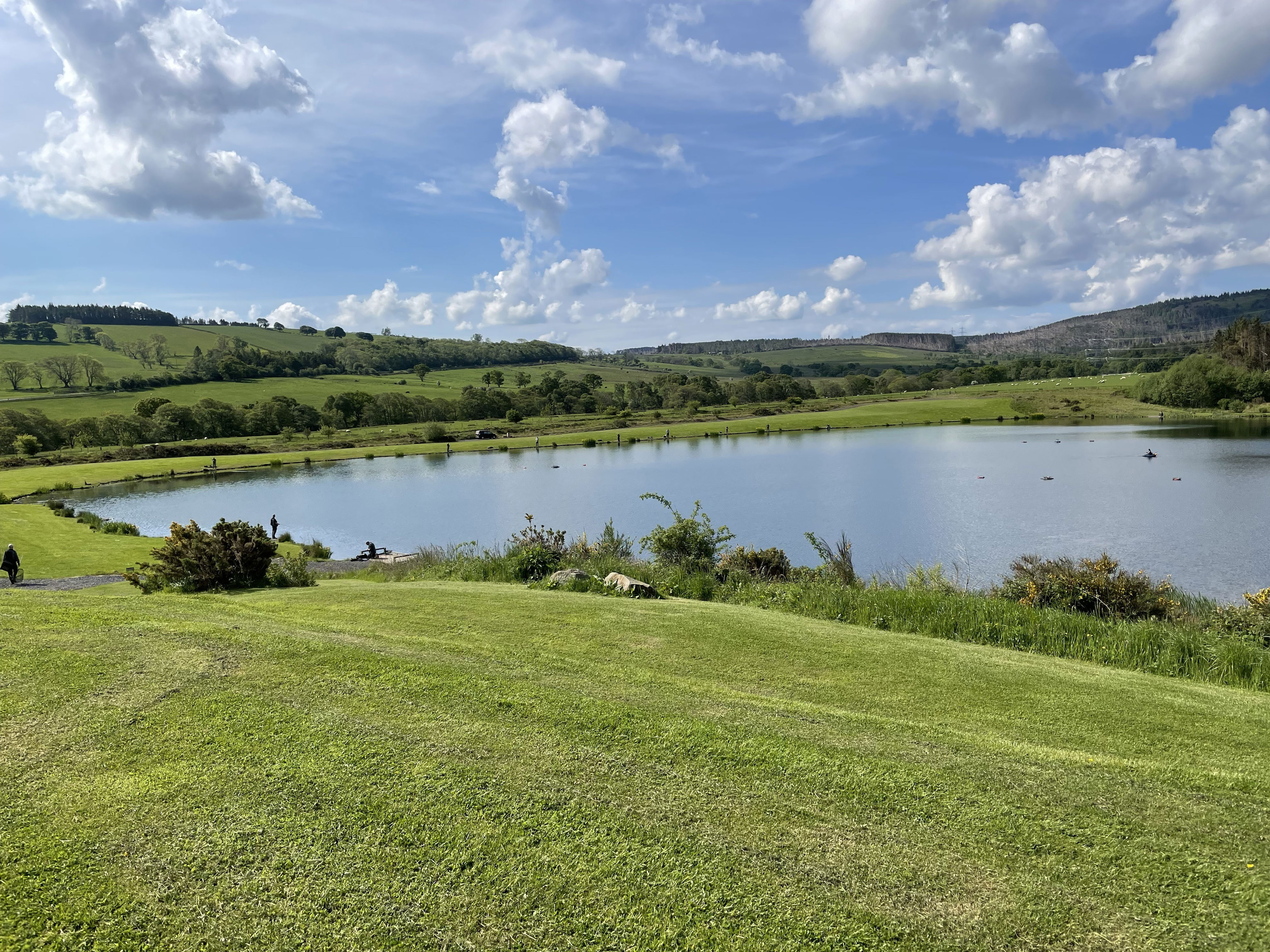 Thrunton Long Crag hosts Big One UK Fly Fishing Open Championship heat ...
