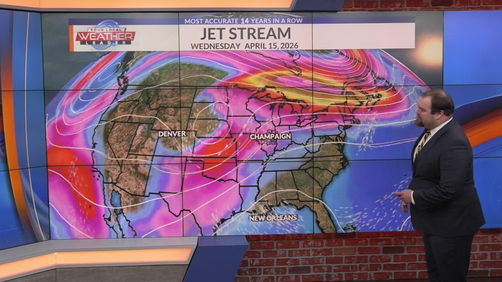 Adam warming up as the week wears on