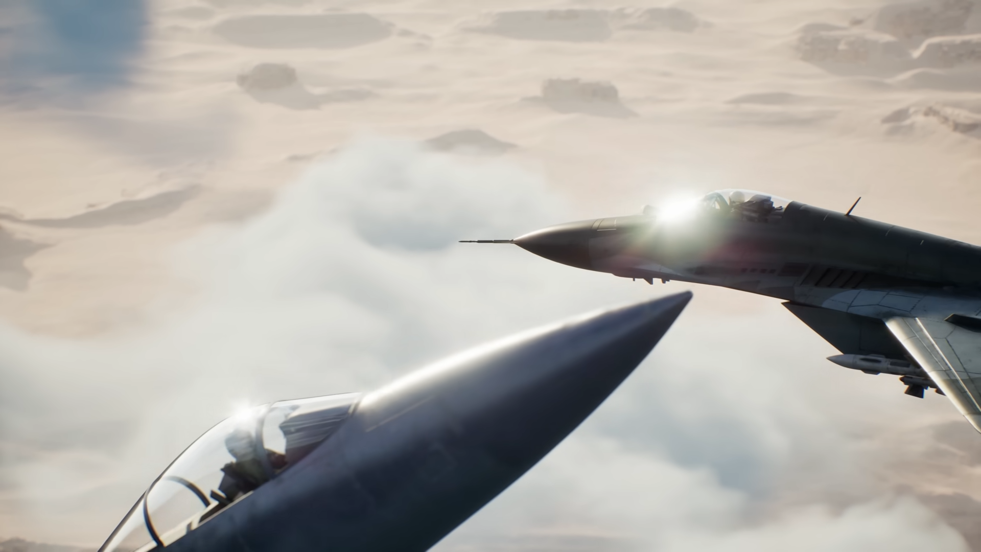Watch how two US jets almost collided near Iran