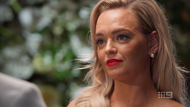 MAFS bride Alissa Fay is forced to read her final vows to an empty room