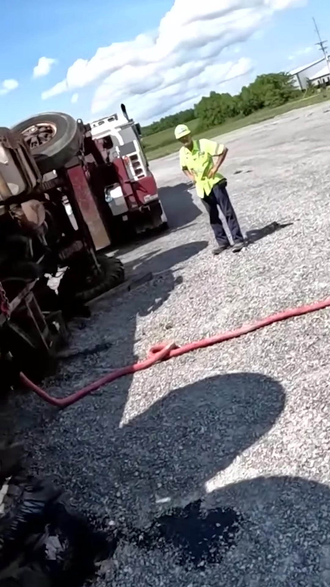 Upside down to right-side up in record time!