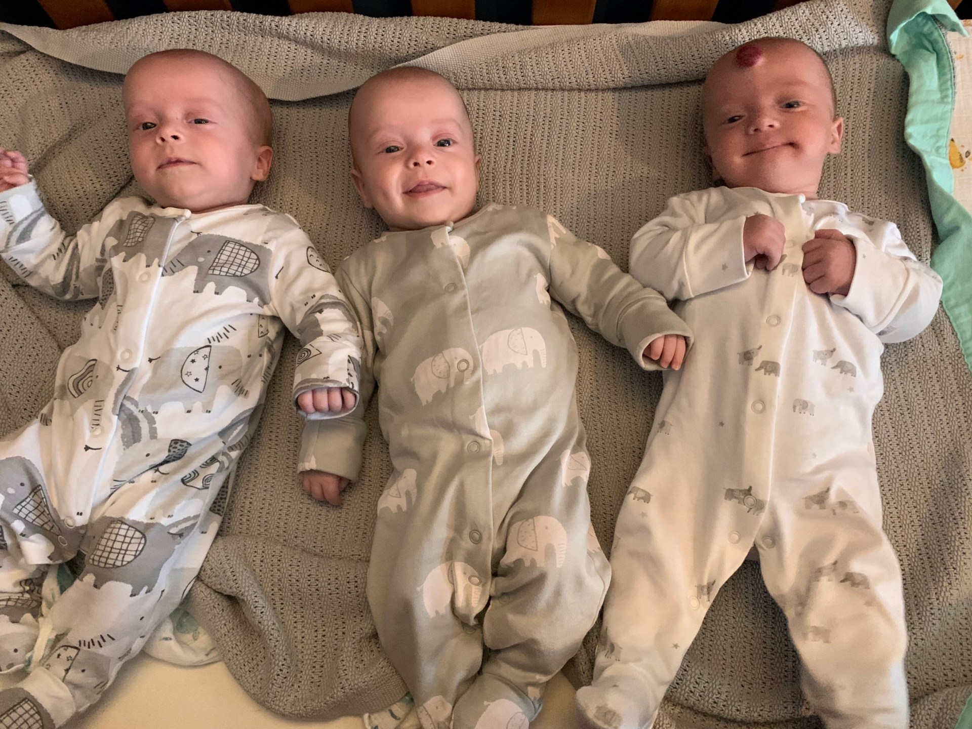 My triplets are a gift, but I can’t afford them