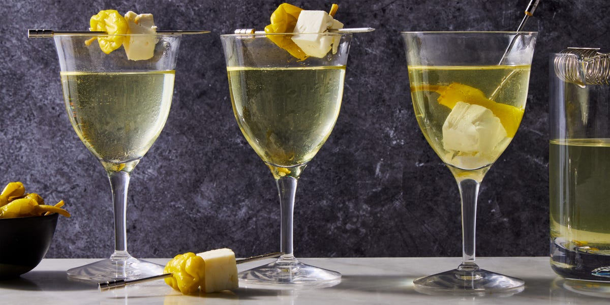 My antipasti-inspired martini is for true savory drink lovers only