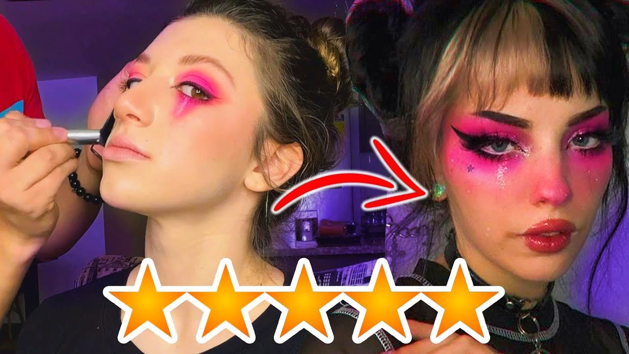 I transform into an e-girl for a day: hair, makeup & outfit