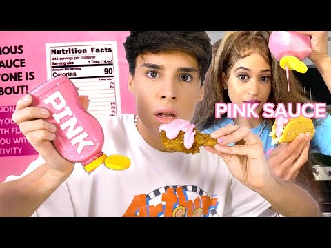 Trying the infamous viral pink sauce that completely horrified internet ...