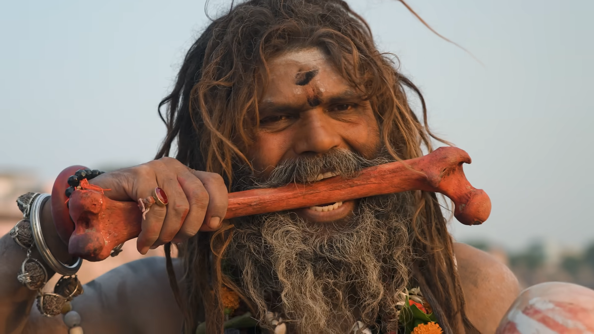 This man eats human flesh and lives among the dead